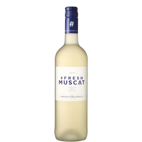 Vente en ligne Vin Muscat Sec # Fresh- ARNAUD DE VILLENEUVE